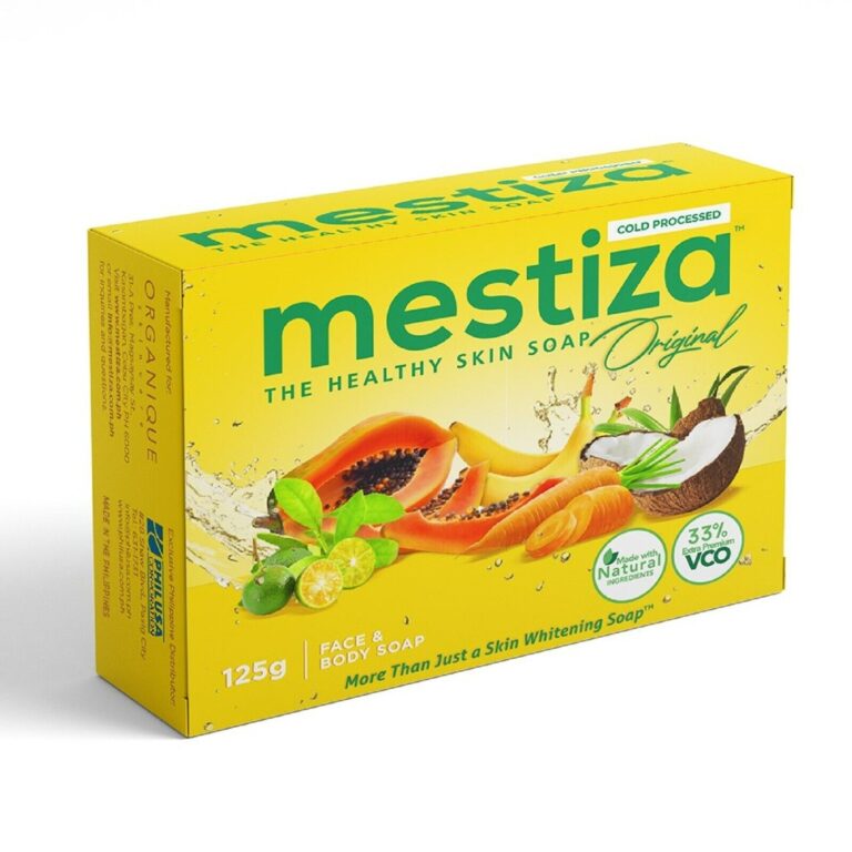 Mestiza Original Natural Whitening Face and Body Soap 125g